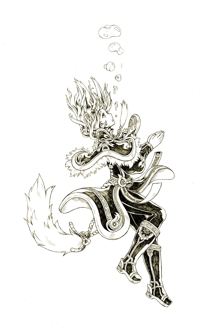 Draw high detail anime manga style by Cephalon | Fiverr