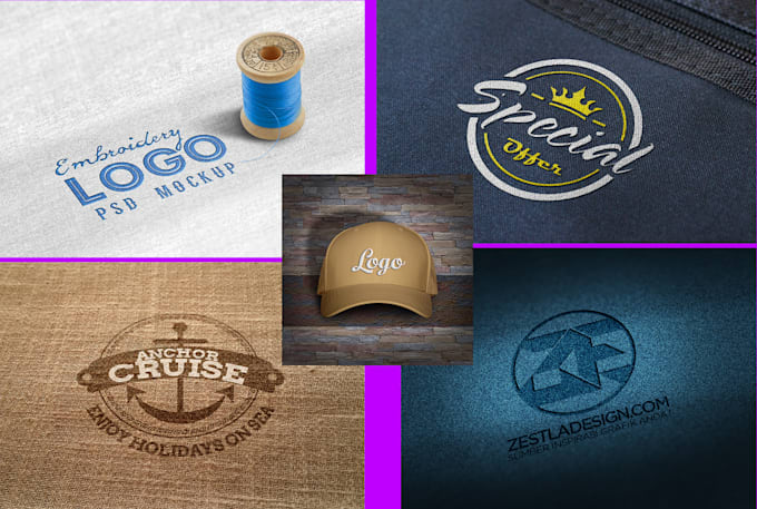 Design 3d fabric logo mockup by Akash8455 | Fiverr