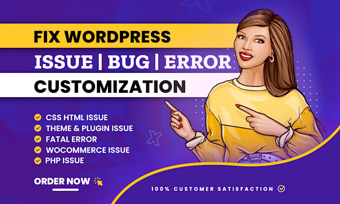 Fix your css, html, php any wordpress issues by Web_expert92 | Fiverr