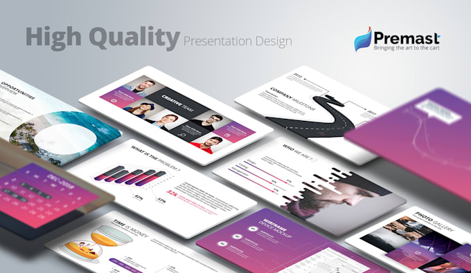 Design a unique stunning powerpoint presentation by Premastdesign | Fiverr