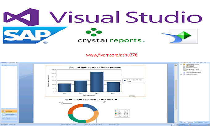 Create, design and fix issues in your crystal reports saps by Ashu776 ...