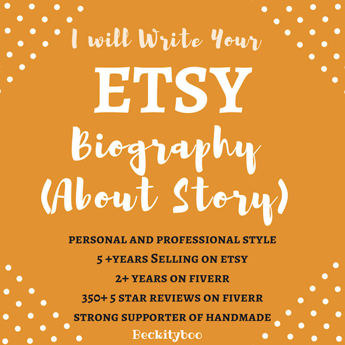 Write Your Etsy Biography About Page By Beckityboo Fiverr write-your-etsy-biography-about-page-by-beckityboo-fiverr