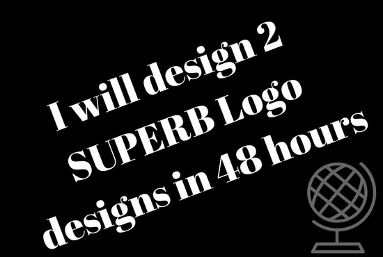 Design 2 unique superb logo designs in 48 hours by Online001 | Fiverr
