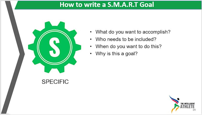 Send you a smart goals training presentation by Smith3lance | Fiverr