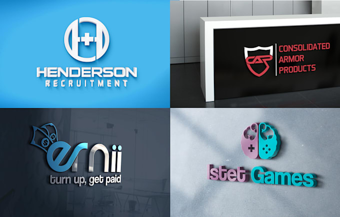 Convert your logo into a professional 3d design by Pierrosgraphics | Fiverr