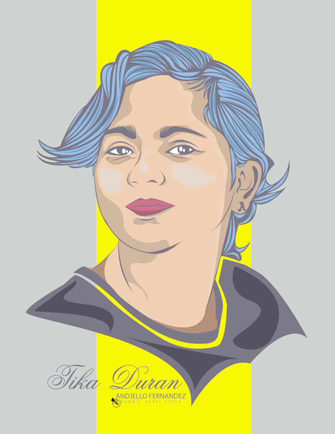 Vector x vexel sketsa face by Nathanfernandez | Fiverr