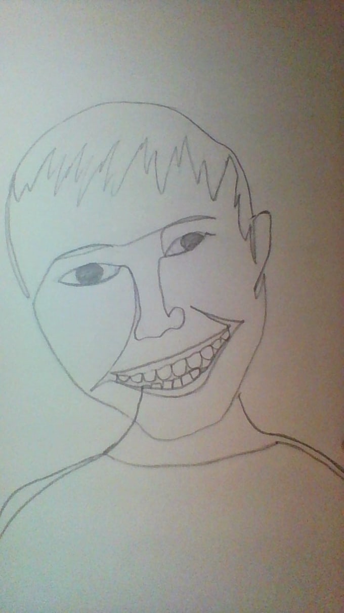 Draw your portrait with only one line by Alicefarnsworth | Fiverr