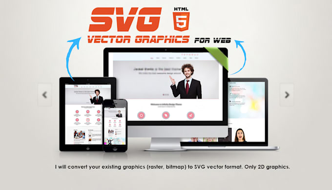 Create svg vector graphics for web by Uneebs | Fiverr