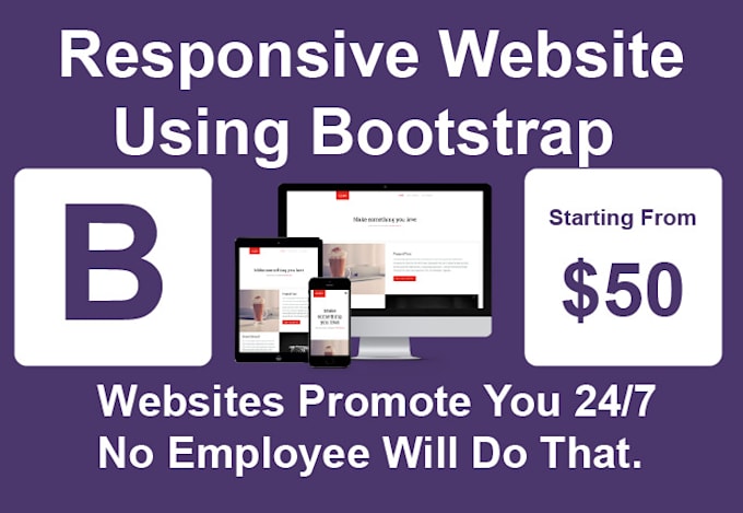 Design Responsive Website With Bootstrap By Likesonface Fiverr 