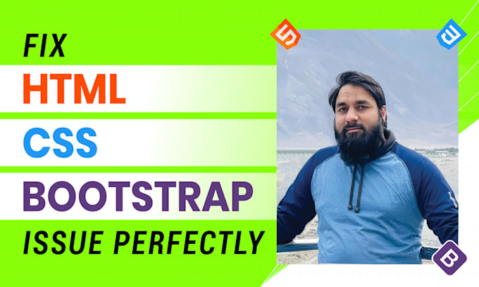 Fix html css bootstrap issues, wordpress issues by Manikhanwoo | Fiverr