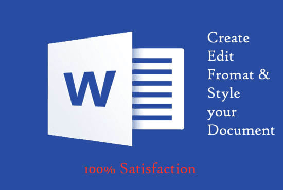 Format,modify and redesign ms word document in short time by ...