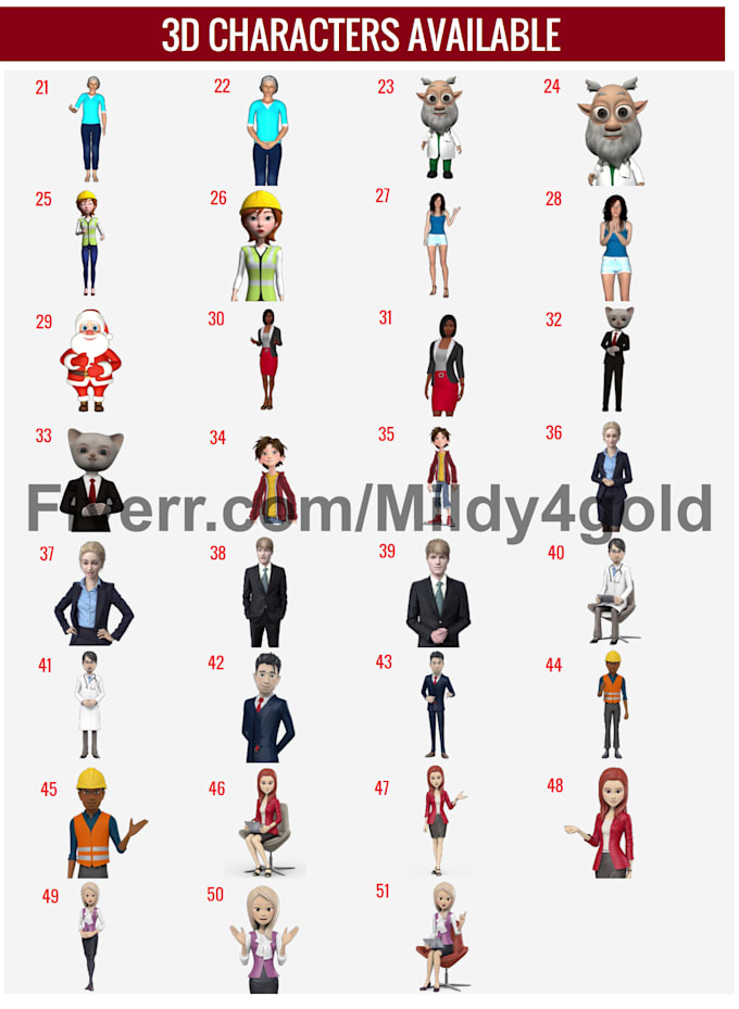 Create an animated 3d character presenter for your website by ...