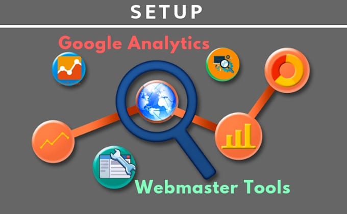 Setup google analytics webmaster tools by Nayanyrai | Fiverr