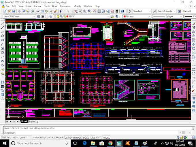 Create autocad floor plan with architectural design by Eng_mridul | Fiverr