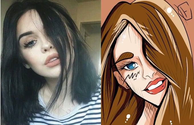 Draw you portrait in my style anime by Kleiverart | Fiverr