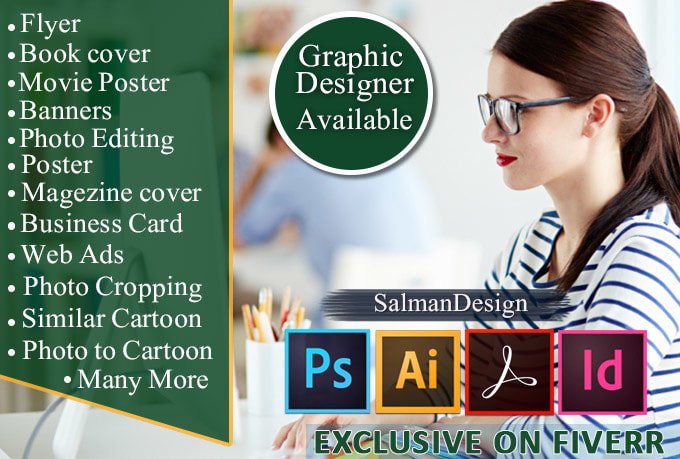 Do any graphic design works by Salmandesign | Fiverr