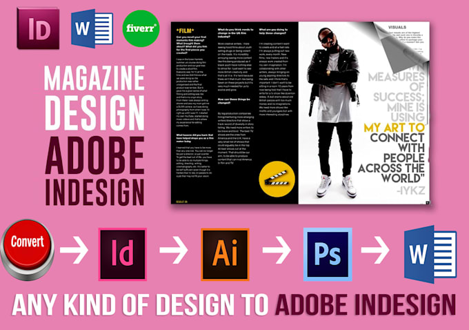 Do ready adobe indesign file professionally any brand design by ...