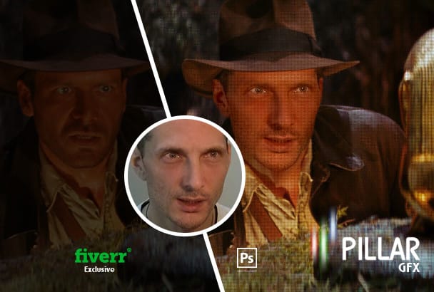 Face swap, overlay, superimpose any movie or tv character by Pillar_gfx ...