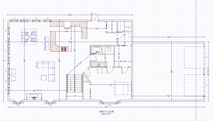Draw up architectural plans from your simple drawing by Mrgrumpsh274 ...