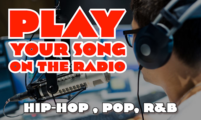 Play your rap or rnb song on a reporting radio station by Essince | Fiverr