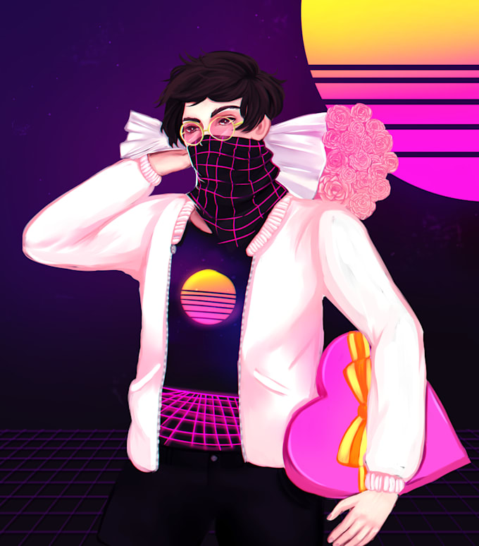 Draw and illustrate anything in an anime inspired art style by ...