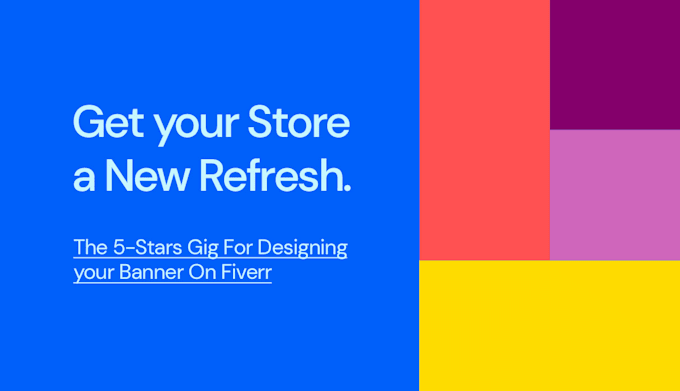 Design a professional ebay banner by Vinqgroup | Fiverr