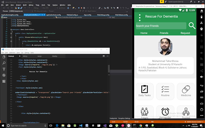 Create react native app both design and backend by Tahakhosa_93 | Fiverr