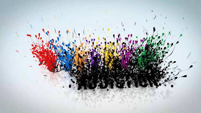 Create blasting splash youtube animation logo video intro by Logo159 ...