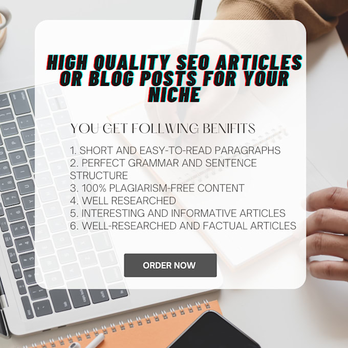 Write high quality seo articles or blog posts for your niche by Star ...