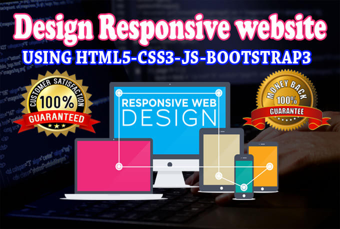 Design a responsive and high quality website design by Graphcexprt | Fiverr