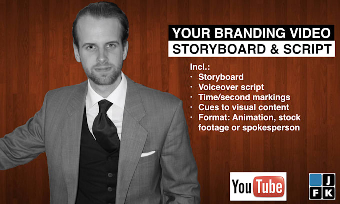 Write the script for your branding video by Jacob_floor | Fiverr