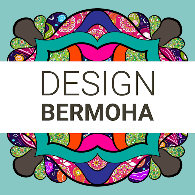 Create a colorful mandala logo by Bermoha | Fiverr