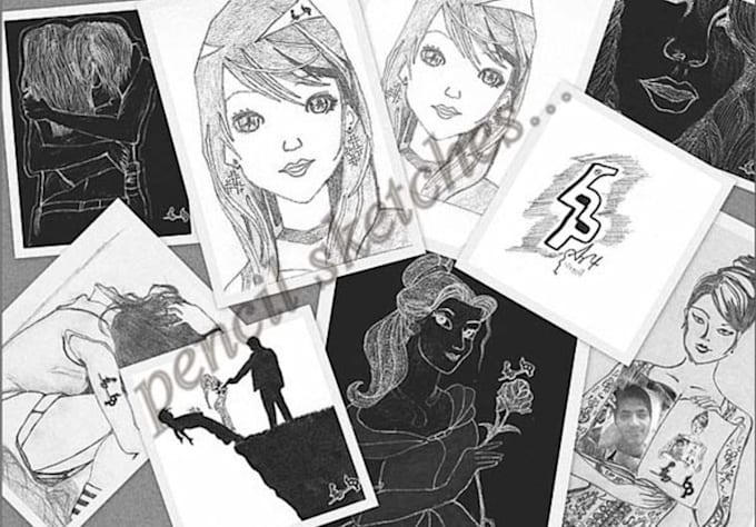 Sketch, paint, portraits by Bhashkar | Fiverr