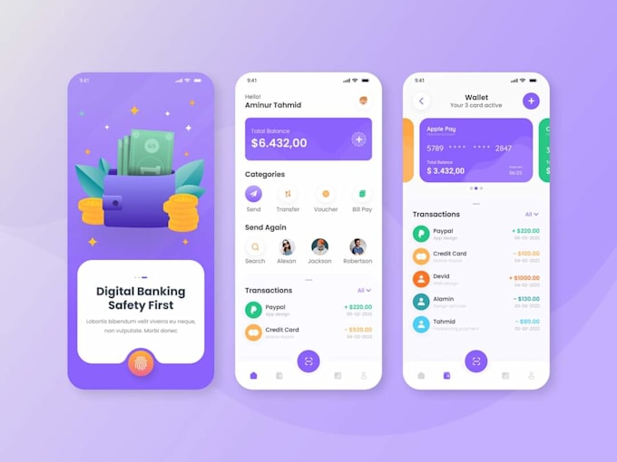 Design Uiux Or Prototype Wireframe Mockup For Mobile And Web By