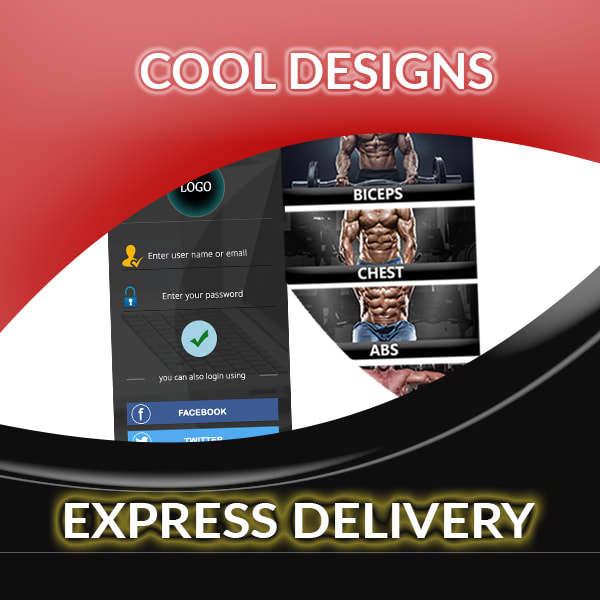 Design a nice looking mobile app user interface by Mqservices | Fiverr