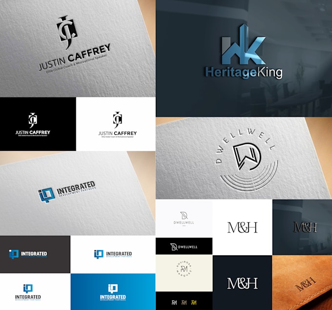 Design a professional monogram or initial letter logo by Monitodesign ...