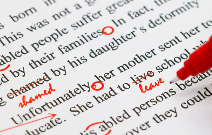 Edit and correct errors in written works by Selenazhao | Fiverr Edit and correct errors in written works by Selenazhao | Fiverr
