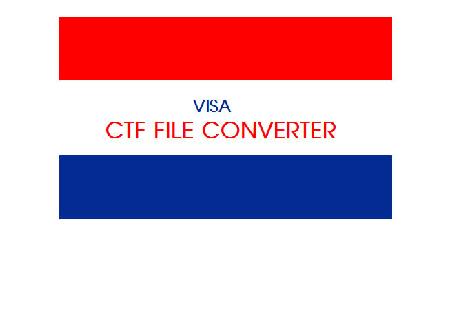 Provide visa international incoming ctf file reader software by Ruwan ...