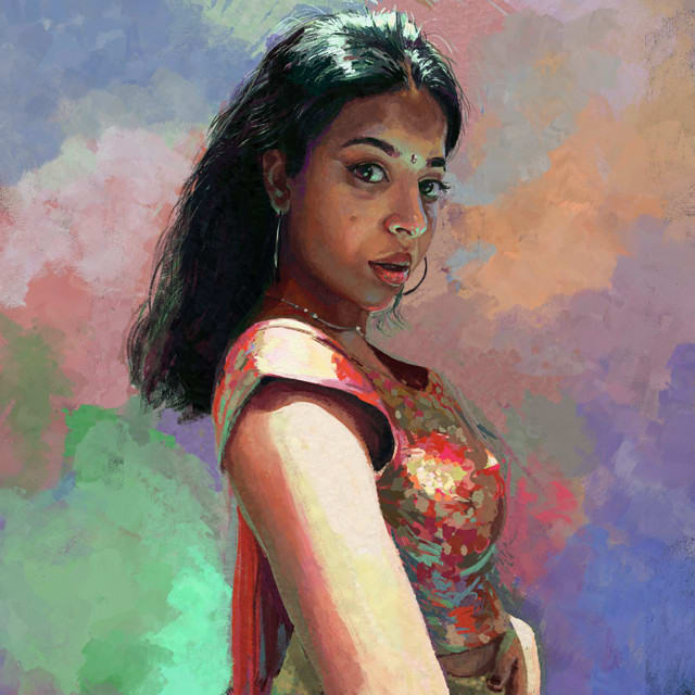 Paint a digital portrait based on your photo by Ninosart | Fiverr