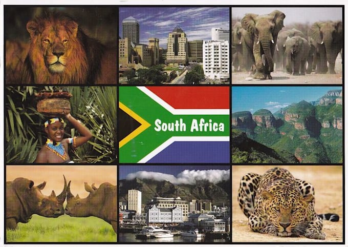 Send a south african postcard to anyone you want by Rubiracquen | Fiverr