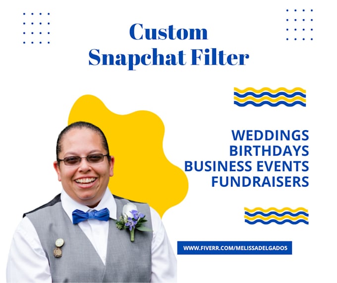 Custom create a snapchat filter design for your next event by ...
