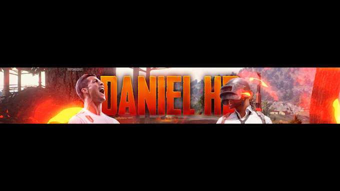 Make you a dope youtube banner by Hedenz | Fiverr