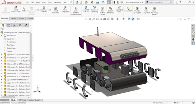 Do product design in solidworks by Abdullah_arafat | Fiverr