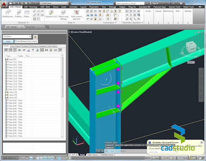 Draft structural drawing in autocad by Autocad_designn | Fiverr