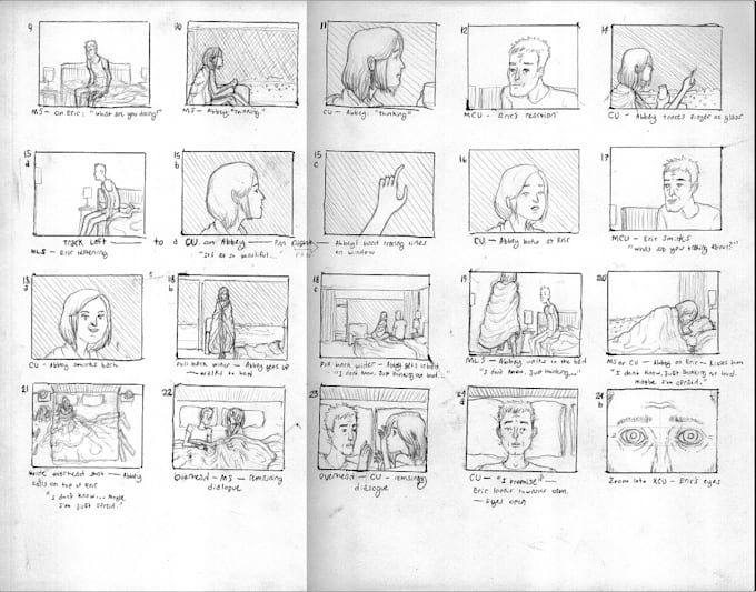 Storyboard your film, short, or commercial by Claybrandon | Fiverr