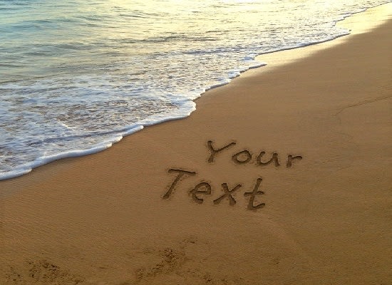 Draw your name in the sand by Ridaboufous | Fiverr