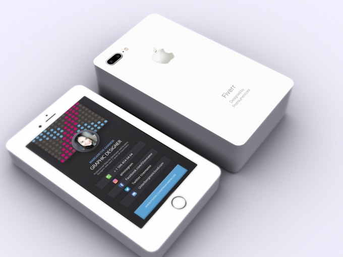 Design an original iphone business card by Premiumencore | Fiverr