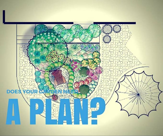 Create a color 2d garden concept for your home by Jojojardin | Fiverr