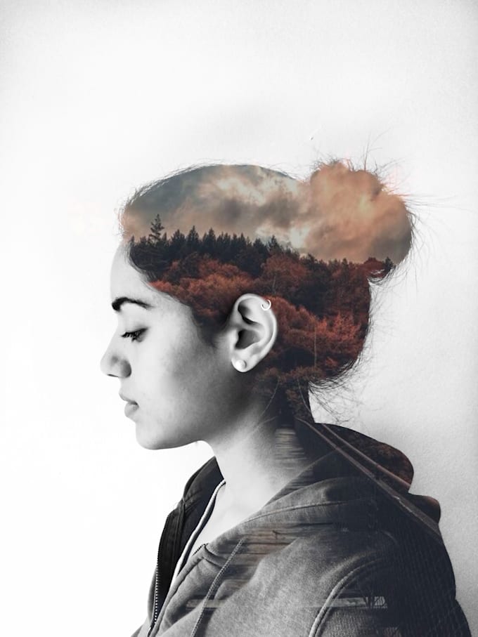 Design a cool double exposure edit by Bararbel | Fiverr