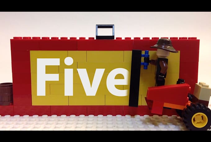 Make this awesome lego stop motion video animation with your text and ...